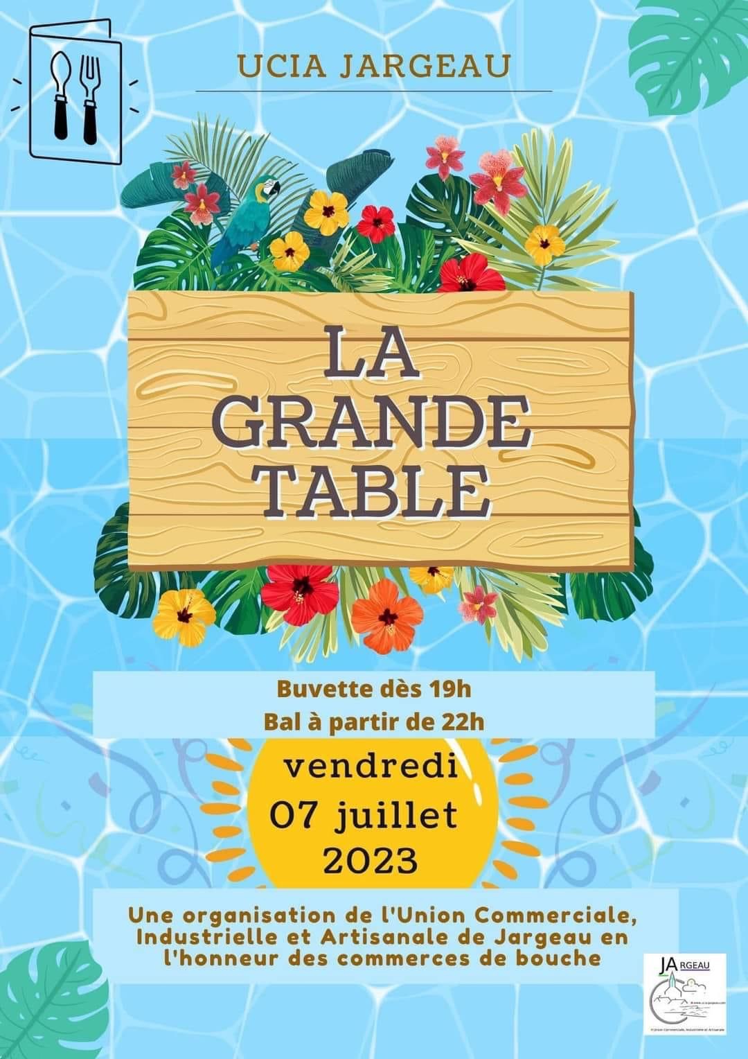 Grande table de Jargeau – Asie pacifique